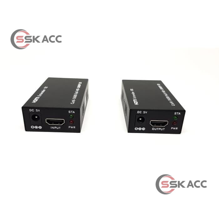 Jual HDMI Extender Up to 60M HDMI Extension 60 Meter Lan to Hdmi dan ...