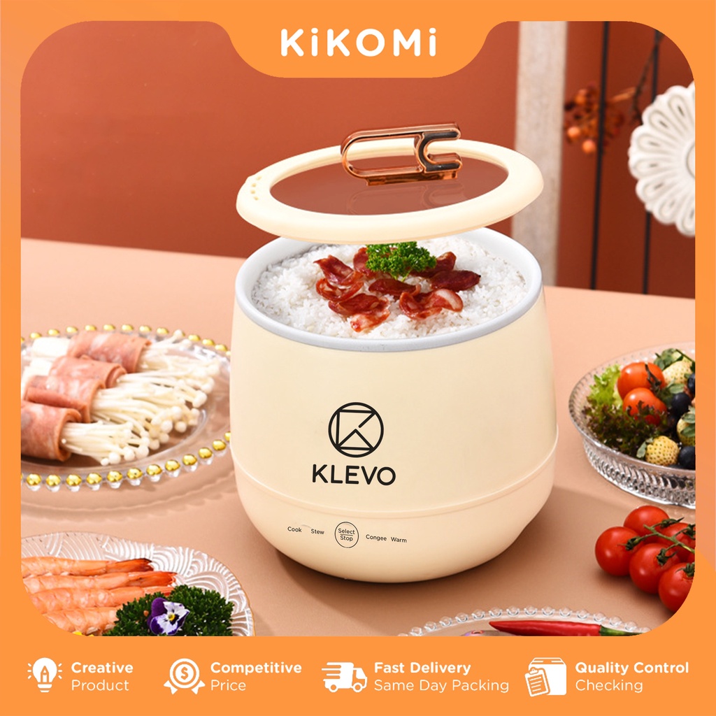 Jual KLEVO IRICO Rice Cooker Mini 1.5 Liter Portable Magic Com Smart ...