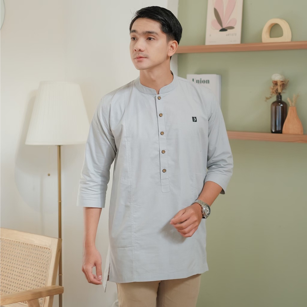 Jual Baju Kemeja Koko Kurta Dewasa Lengan Panjang Model Mumtaz ...