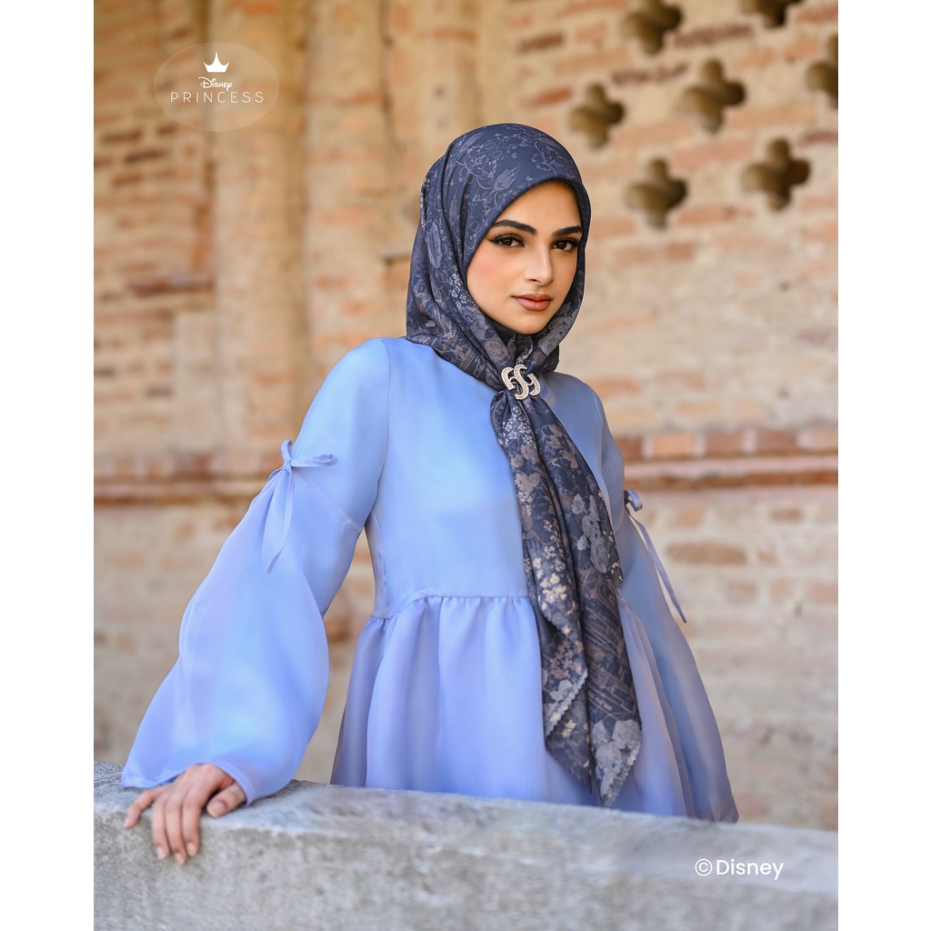 Jual Geulis.id PRINCESS CINDERELLA SCARVES / HIJAB MOTIF / KERUDUNG MOTIF | Shopee Indonesia