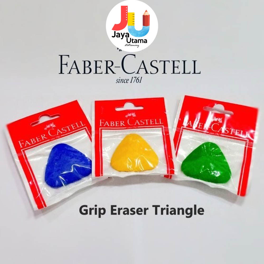 Jual Faber Castell Penghapus Triangle Eraser | Shopee Indonesia