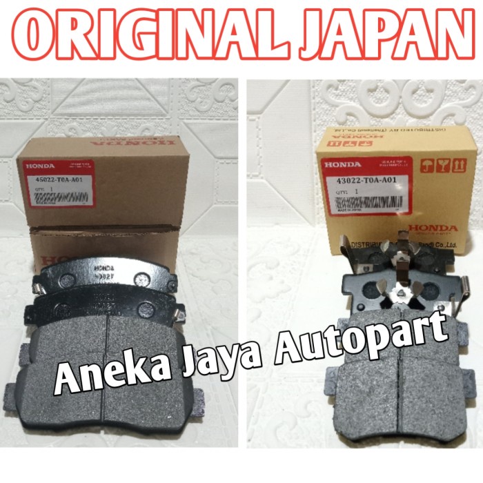 Jual Brake pad set depan + belakang Honda Crv gen4 gen 4 original japan | Shopee Indonesia