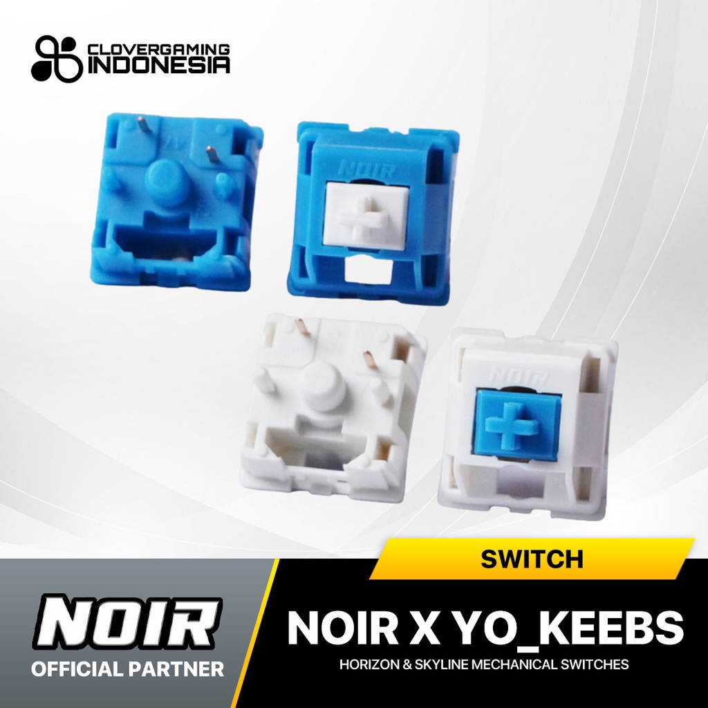 Jual Noir Switch x Yo_keebs Skyline Tactile 60g 5 Pin PCB Mount for ...