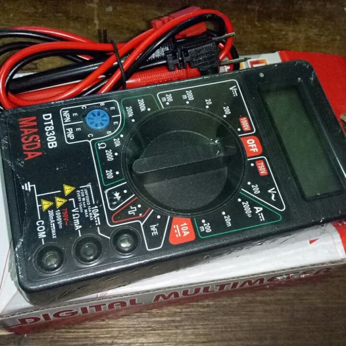 Jual Tester Digital DT830B Multimeter -YN | Shopee Indonesia