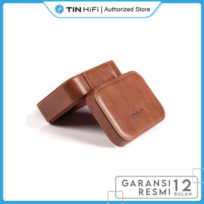 Jual Tin HiFi Earphone Leather Case Wadah Headset Premium TIN HiFi ...