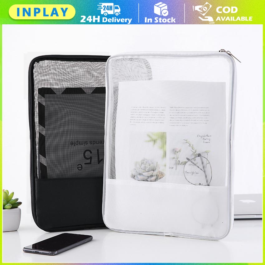 Jual Pouch Bag Bahan Jaring / Tas Seni Transparan Mesh Mesh / Kotak ...