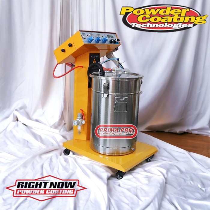 Jual mesin powder coating 45liter / powder coating machine 45 liter Top ...