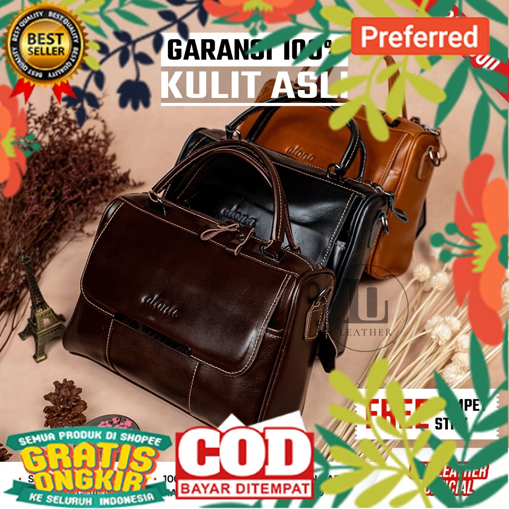 Jual Tas Kulit Asli Wanita Dewasa Tipe Selempang Sholder Bag Soren ...