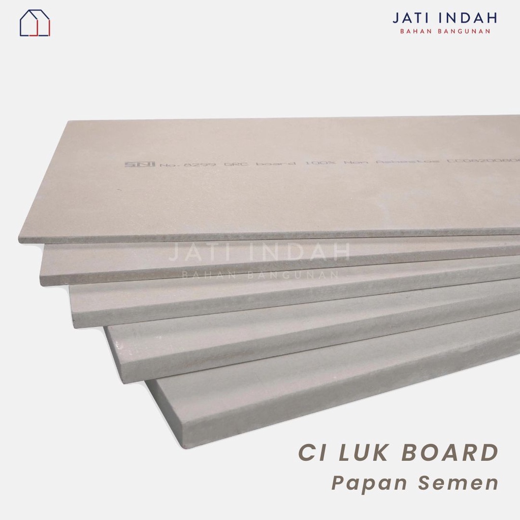 Jual Ci Luk Board 4mm 120x240cm | Papan Semen GRC | Plafon & Sekat ...