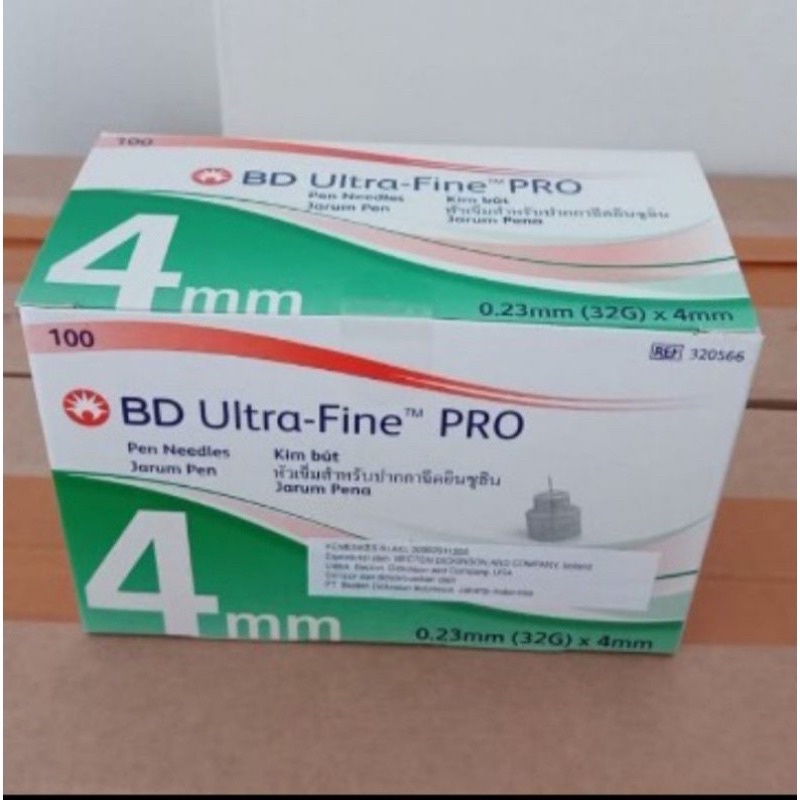 Jual BD ULTRA-FINE PRO PEN NEEDLES /JARUM INSULIN 32G(0, 25 X 4mm ...