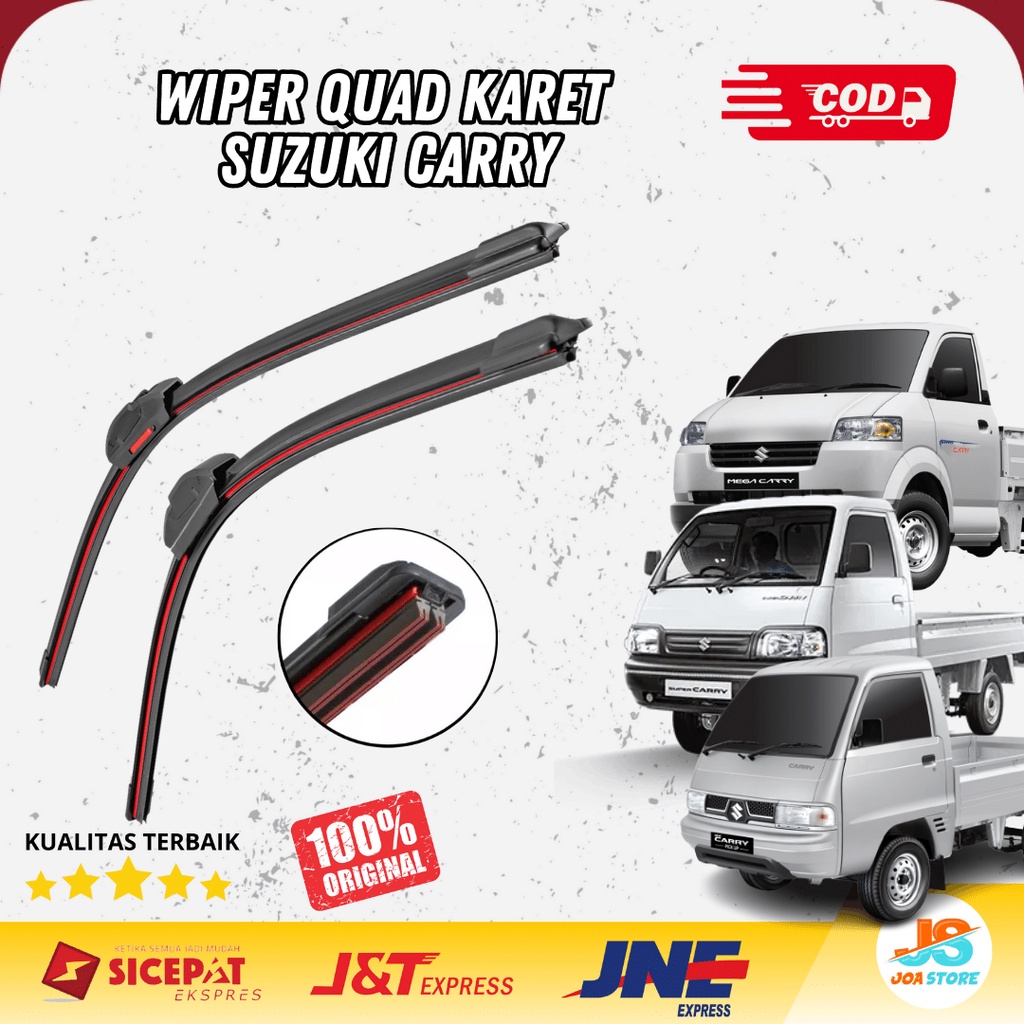 Jual Wiper 4 Karet Suzuki Carry Futura / New Carry / Super Carry / Mega ...