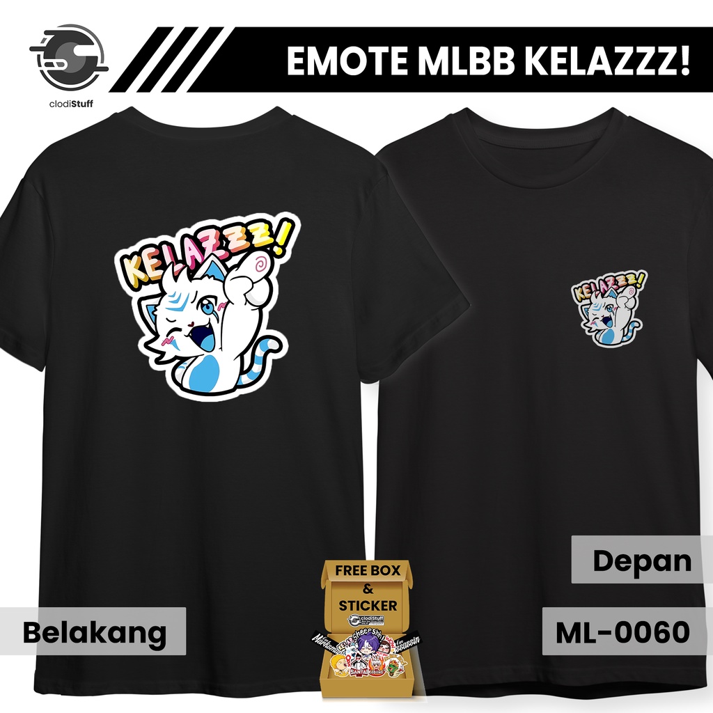 Jual Kaos EMOTE KELAZZZ Mobile Legends Emot Kelazz ML MLBB Legends ...