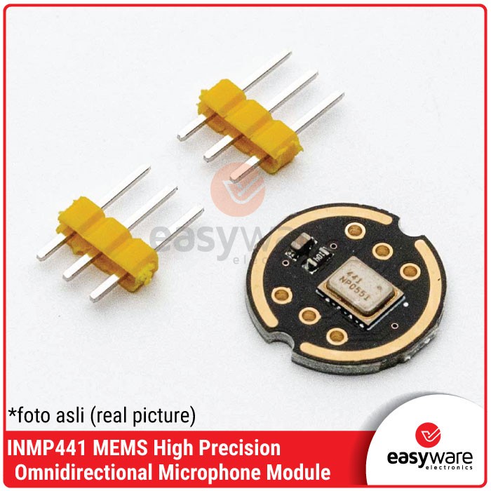 Jual INMP441 Omnidirectional Microphone Module MEMS I2S Interface CO27 | Shopee Indonesia