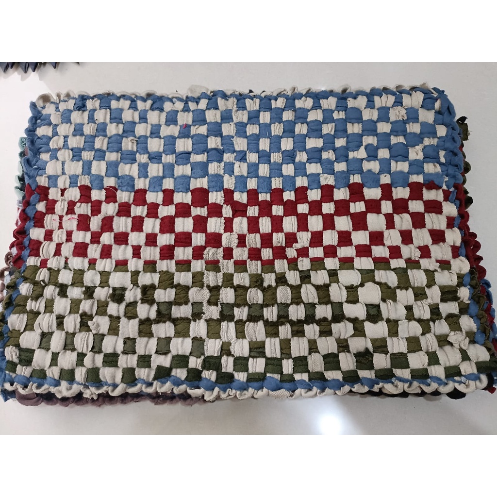 Jual MOS KESET KAKI ANYAMAN ANYAM LOKAL / ALAS KAKI TENUN ANYAM JAHIT ...