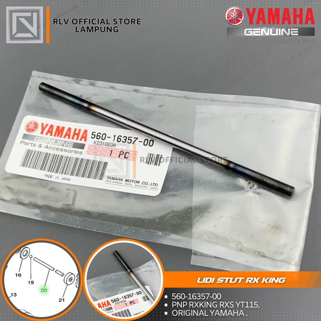 Jual As lidi stut kopling rx king rxs yt115 Original Yamaha 560-16357 ...