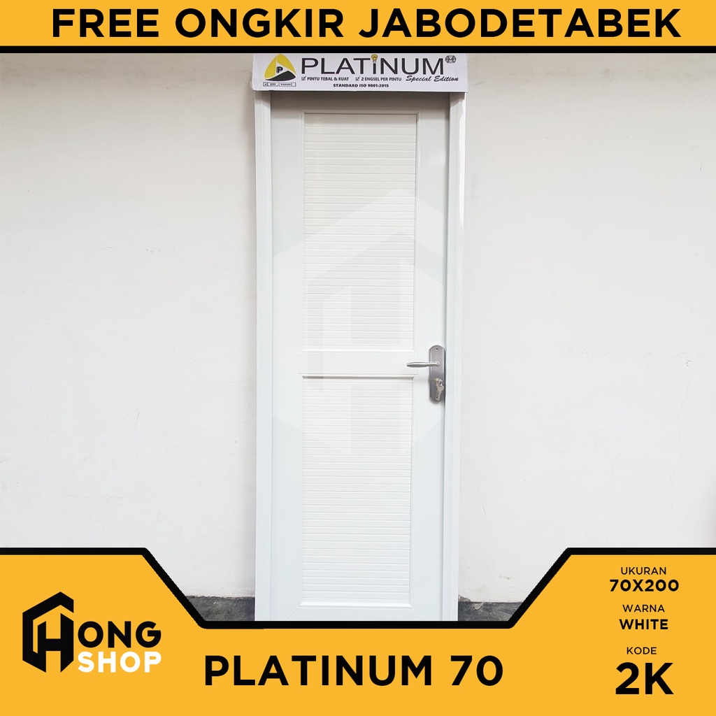 Jual Pintu Kamar Mandi PVC Premium Tebal PLATINUM SE - FULL PANEL ...