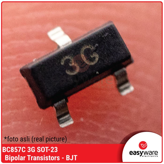 Jual Transistor Bipolar BJT BC857C 3G SOT-23 BC857 SOT23 - Biasa CCN27 | Shopee Indonesia