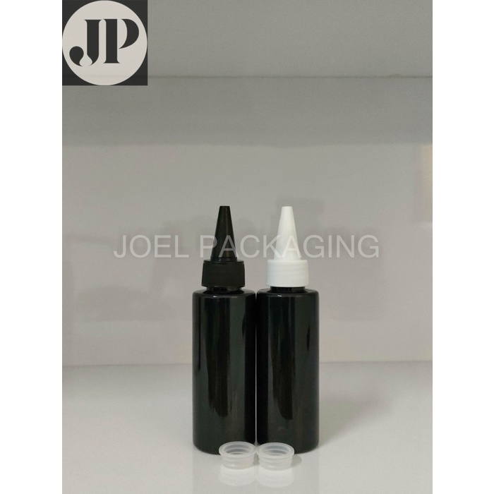 Jual Botol Rf 100 Ml Hitam Tutup Kerucut Putih Hitam Botol Tinta 100Ml ...