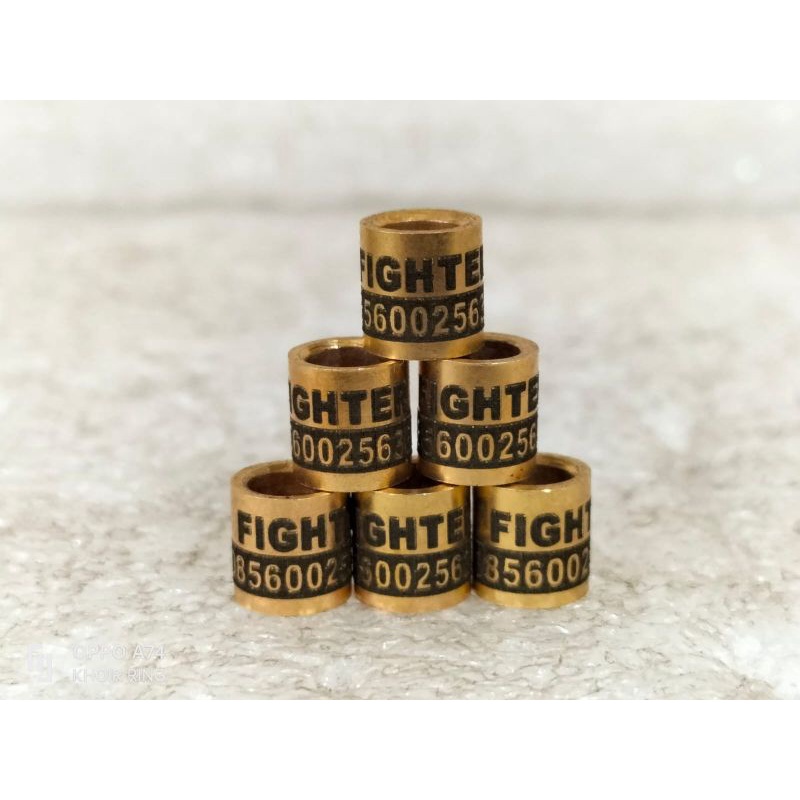 Jual ring murai bahan kuningan winner fariasi bisa cetak nama | Shopee ...