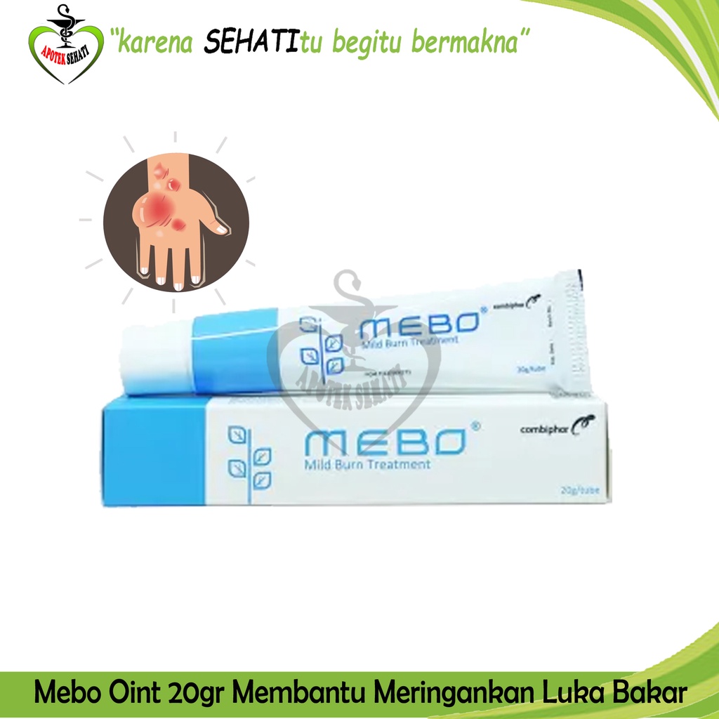 Jual Mebo Ointment 20 Gram Mengatasi Luka Bakar | Shopee Indonesia