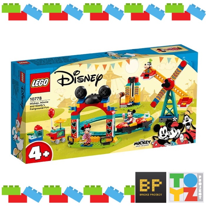 Jual Lego 10778 Disney - Mickey, Minnie and Goofy's Fairground Fun ...