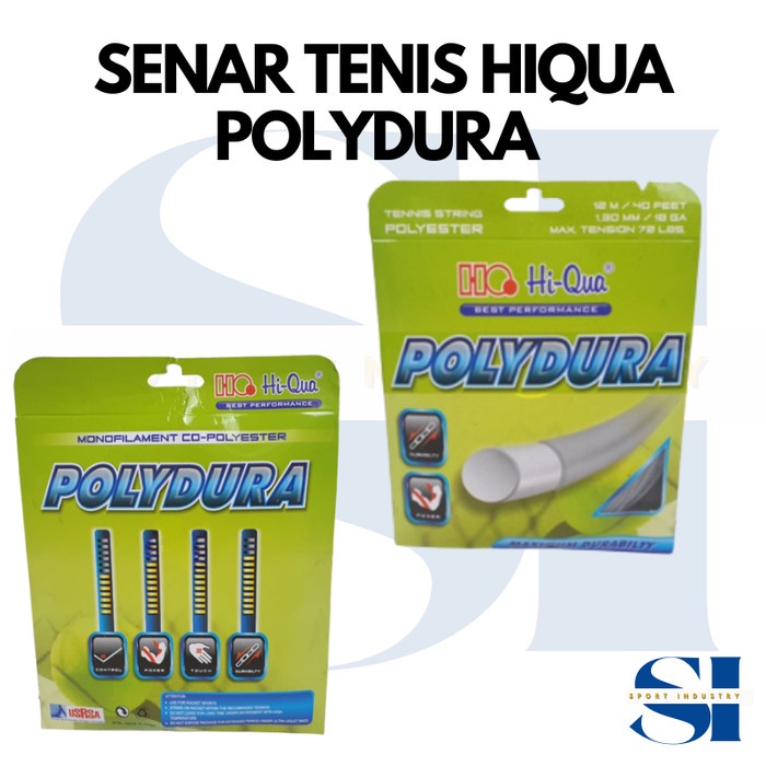 Jual Senar / String Raket Tenis Hiqua POLYDURA | Shopee Indonesia