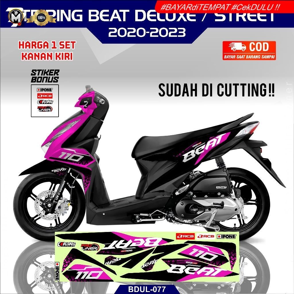 Jual Striping Beat New Beat deluxe Beat New Esp New Street 2020 2021 ...