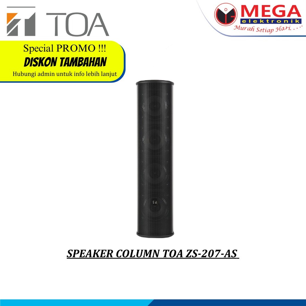 Jual SPEAKER COLUMN TOA ZS-207-AS | Shopee Indonesia