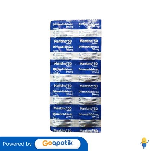 Jual Mantino Strip Isi 10 Tablet | Shopee Indonesia