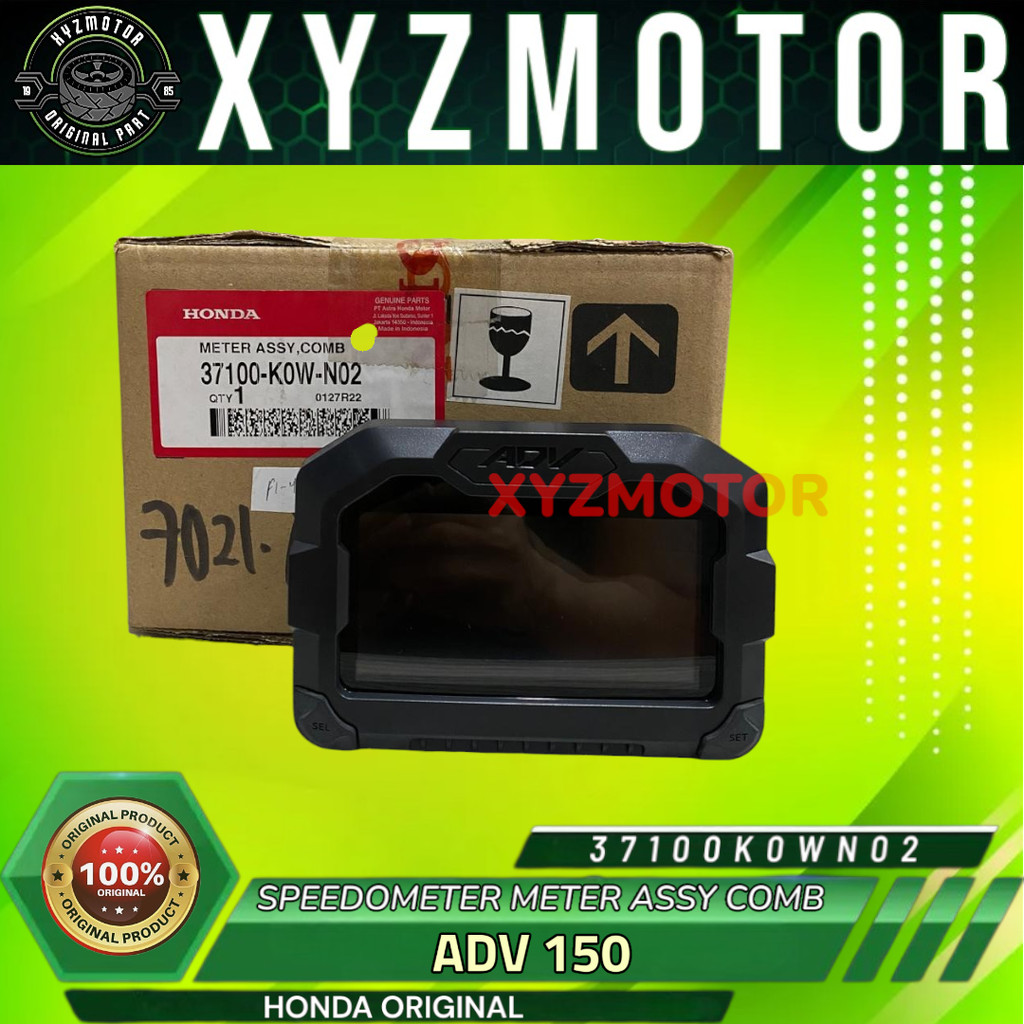 Jual SPEEDOMETER METER ASSY COMB HONDA ADV 150 ORIGINAL 37100K0WN02 ...