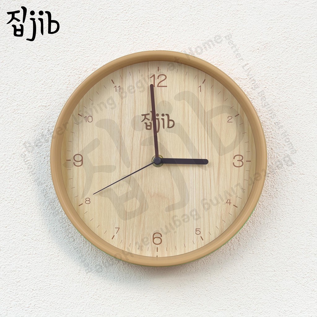 Jual JIB Classic Wall Oclock / Jam Dinding Sweep / Jam Silent Minimalis ...