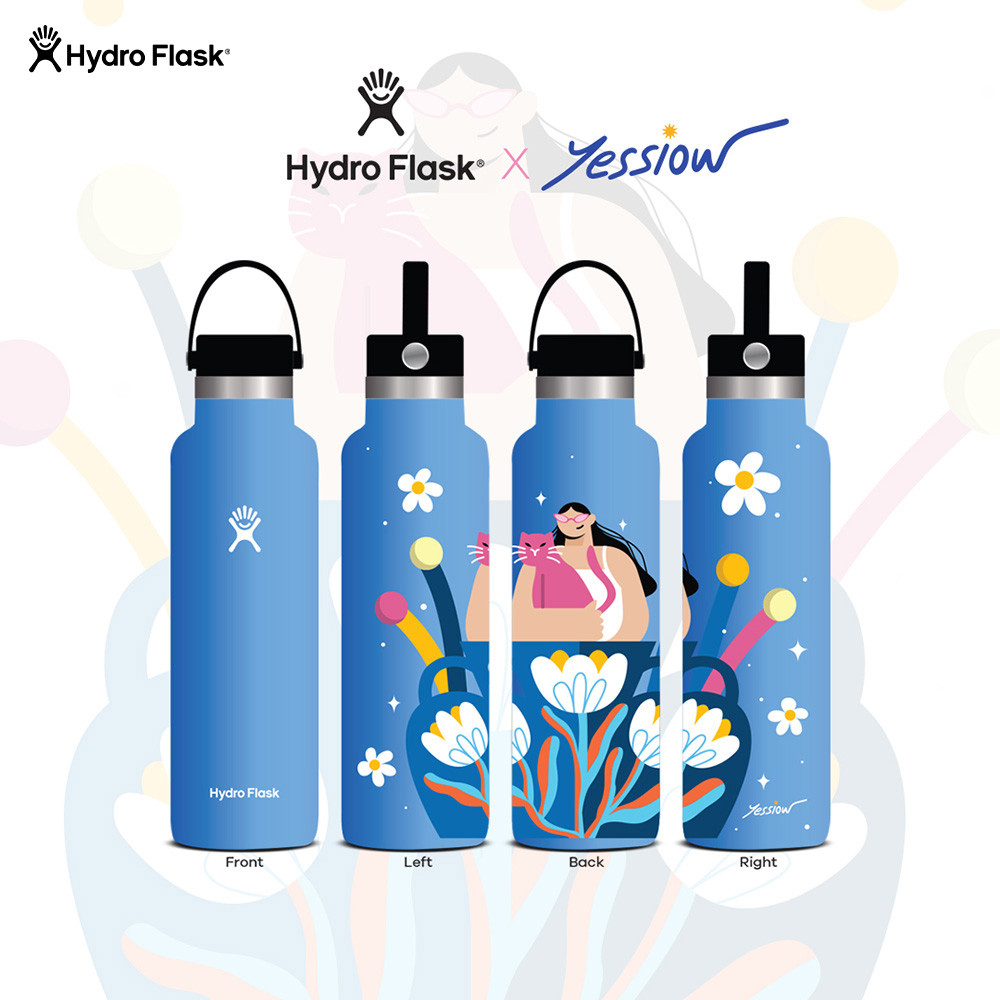 Jual Hydro Flask Standard Flex Cap Cascade 21 oz - YESSIOW SERIES ...