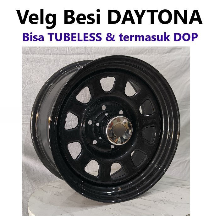 Jual Velg Besi Daytona 17x8.0 6H 139.7 et+18 Ring 17 R17 Lebar 8 Inci ...