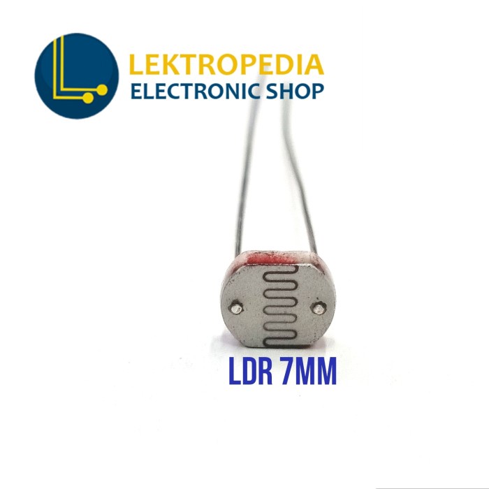 Jual Sensor LDR 7mm Sedang Light Dependent Resistor cahaya ...
