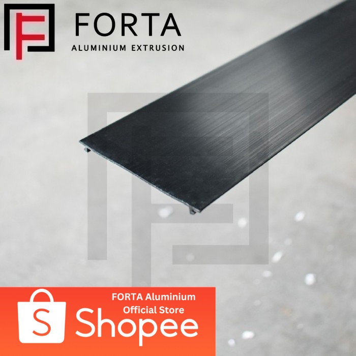 Jual Aluminium FORTA ANODIZING DOFF 0561 Tutup Rata Kusen Polos 4 Inch ...
