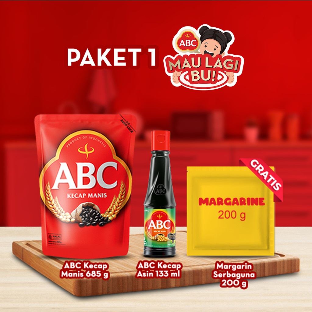 Jual Paket 1 - ABC Kecap #MauLagiBu | Shopee Indonesia