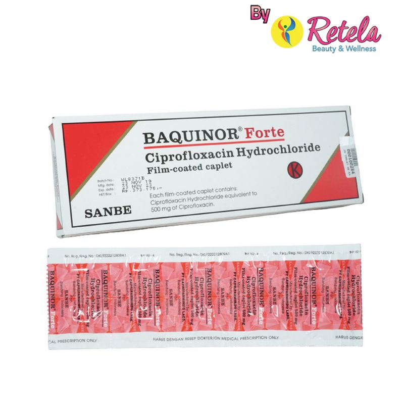 Jual BAQUINOR FORTE 500MG 1 STRIP 10 TABLET | Shopee Indonesia