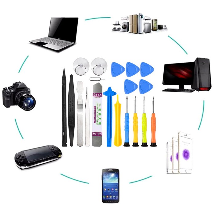 Jual Obeng Set Hp T6 T5 T2 Pentalobe P2 P5 Bintang 5 Iphone Macbook Pro ...