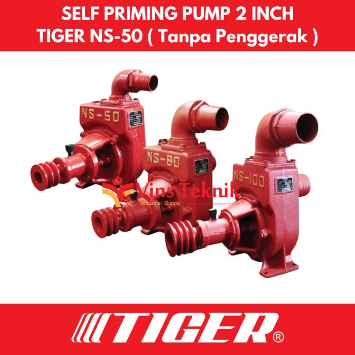 Jual Pompa Air Irigasi TIGER NS50 NS80 NS 100 SELF PRIMING PUMP ...