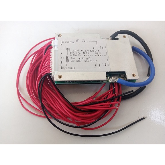 Jual BMS Liion NCM 17S 62V 10A 20A 30A 40A 50A 60A 80A 100A | Shopee ...