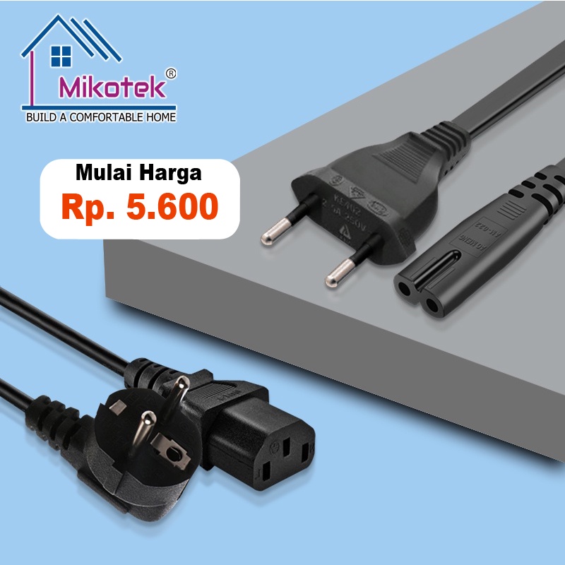 Jual Mikotek Kabel Komputer / Kabel Power Magicom/Kabel Power Printer ...