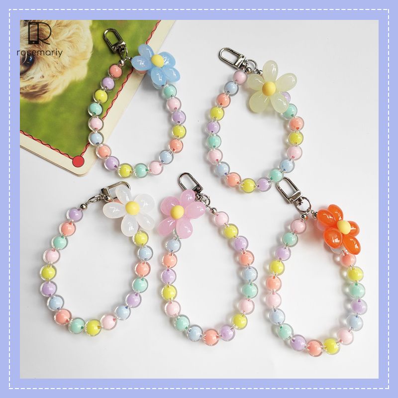 Jual Gantungan hp korean chain pelindung Handphone Rantai manik Warna ...