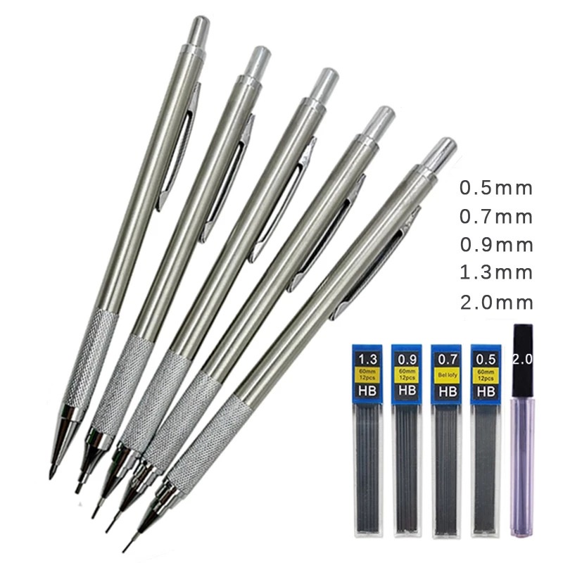 Jual [K.Anissa] Pensil Mekanik Lengkap untuk Anak SD 5 Ukuran Mata (0 ...