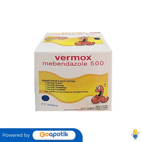 Jual Vermox 500 Mg Box 24 Tablet | Shopee Indonesia
