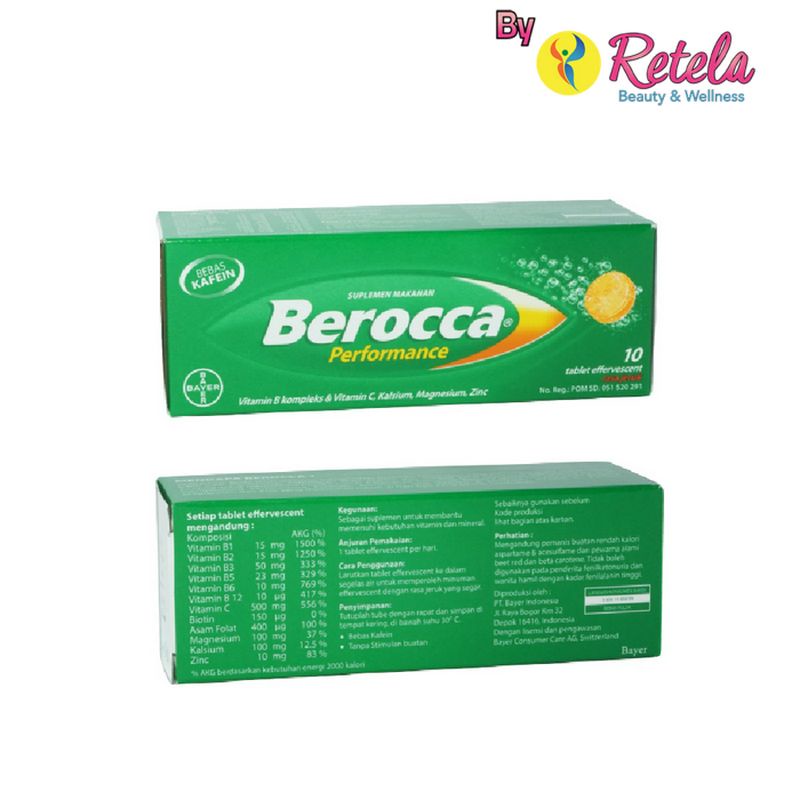 Jual BEROCCA EFFERVESCENT PLUS GINSENG 1 TUBE ISI 10 TABLET | Shopee ...