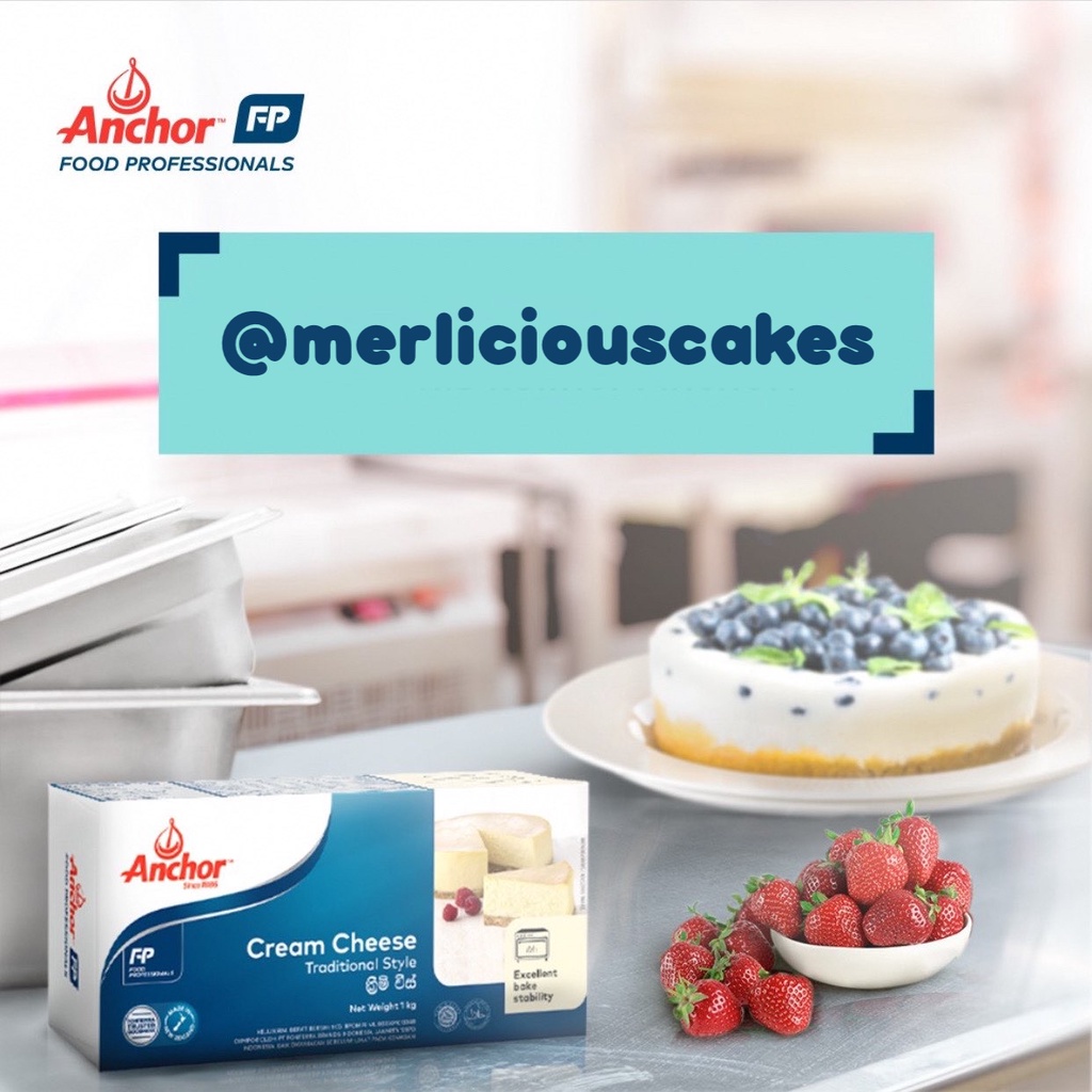 Jual INSTANT COURIER ONLY Anchor Cream Cheese 1 Kg | Shopee Indonesia