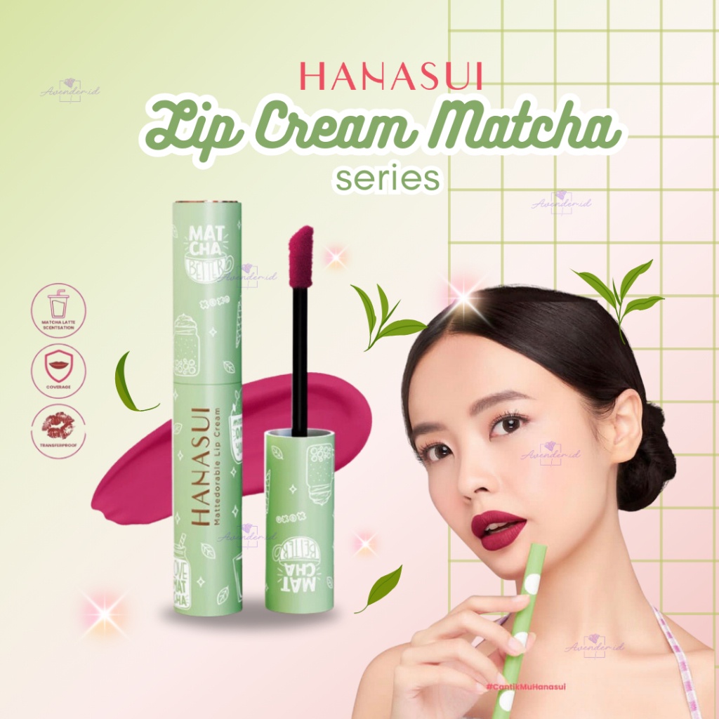 Jual BK HANASUI MATCHA LATTE LIPCREAM / MATTEDORABLE LIP CREAM | LIP ...