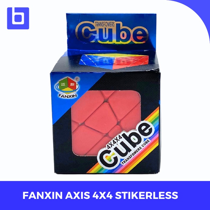 Jual Rubik Axis Cube 4x4 Fanxin Axis 4x4 Stickerless | Shopee Indonesia