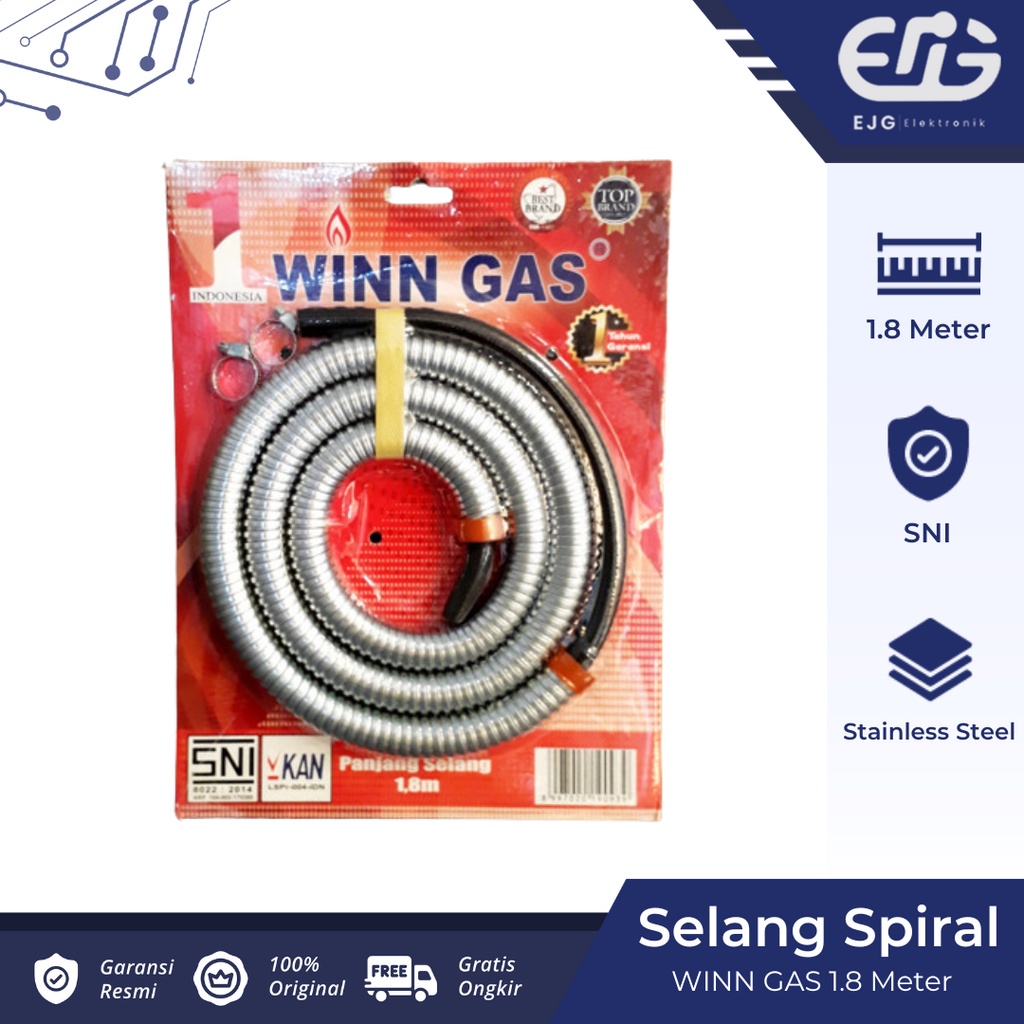 Jual Selang Spiral Elpiji Winn Gas | Shopee Indonesia