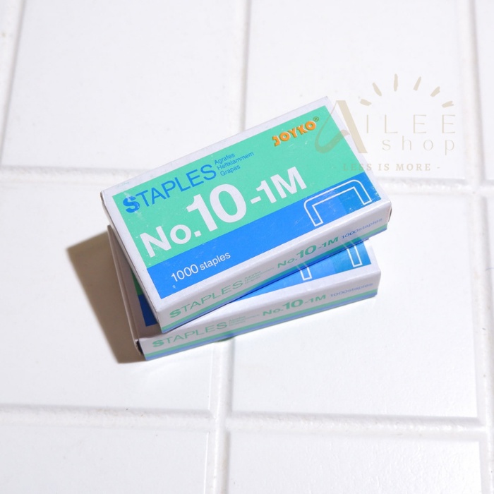 Jual Isi Staples No.10-1M Joyko / Refill Stapler No 10 | Shopee Indonesia